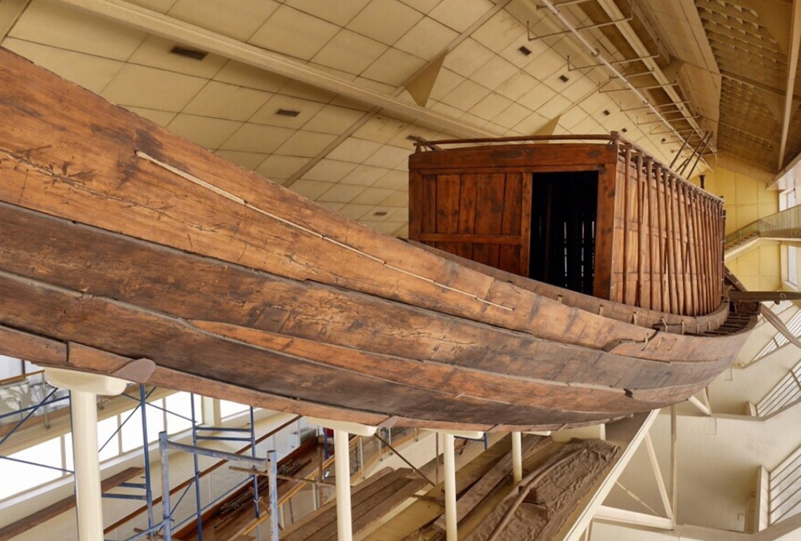 Solar Boat Museum | King TUT Tours % Solar Boat Museum